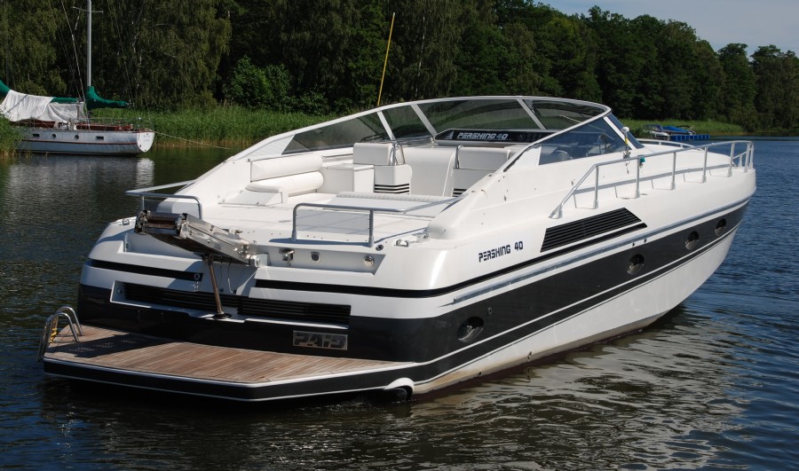 Pershing 40 | Unik Daycruiser i fint skick | Seacastle